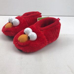 Sesame Street | Shoes | Elmo Sesame Street Puppet Kids Slippers Red ...